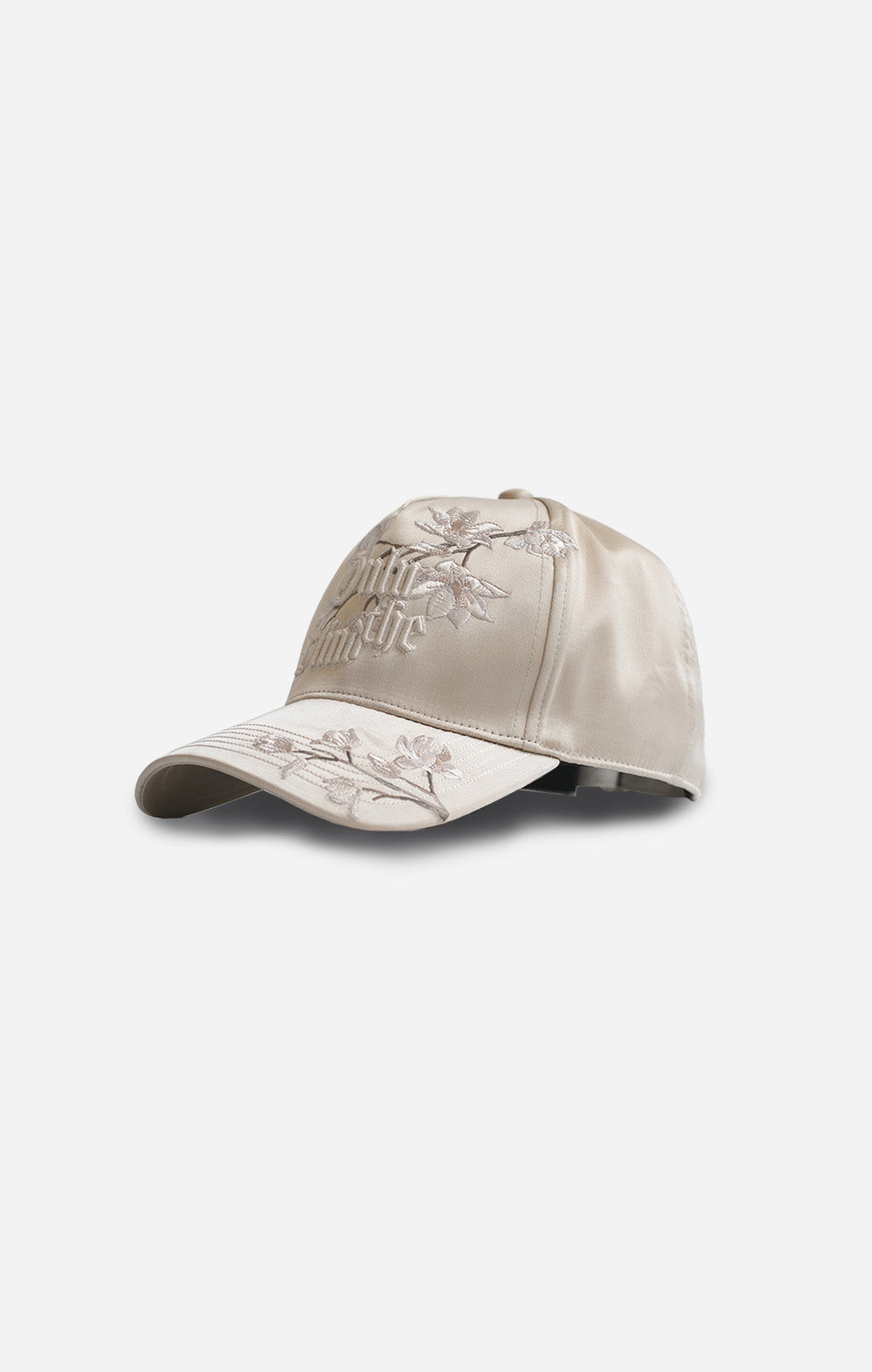ONLY THE BLIND - Satin Floral Cap